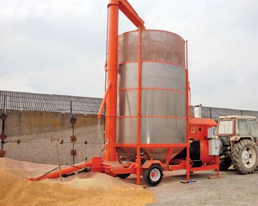 The effectiveness of using a vertical dryer